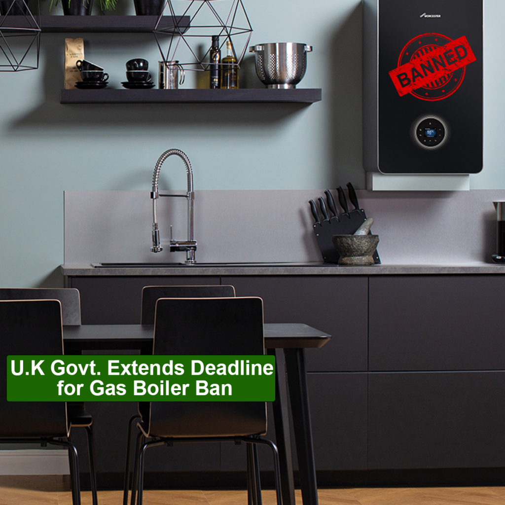 U.K. Extends Deadline for Gas Boiler Ban, Offering Relief to Homeowners